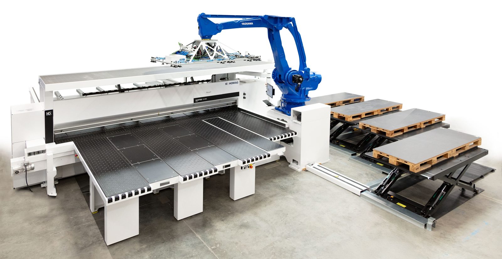 SAWTEQ S-200 flexTec táblafelosztó - Lignomat Kft.